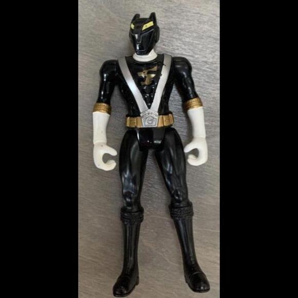 Toys | Power Rangers Rpm Full Throttle Wolf Ranger Black 45 Action ...